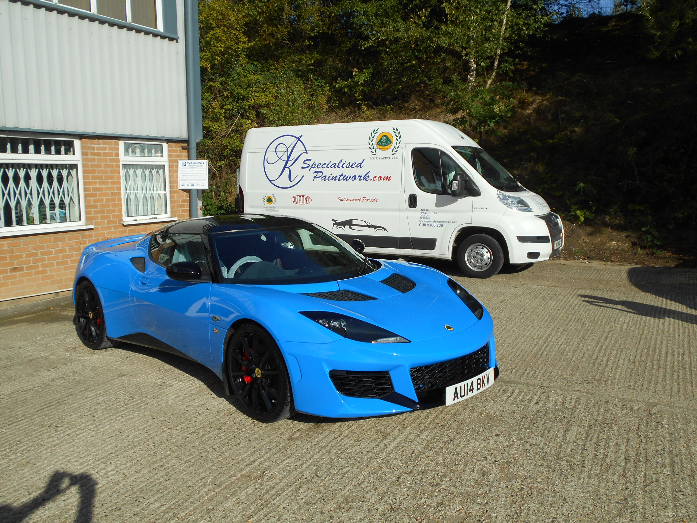 blue-evora | Specialised Paintwork